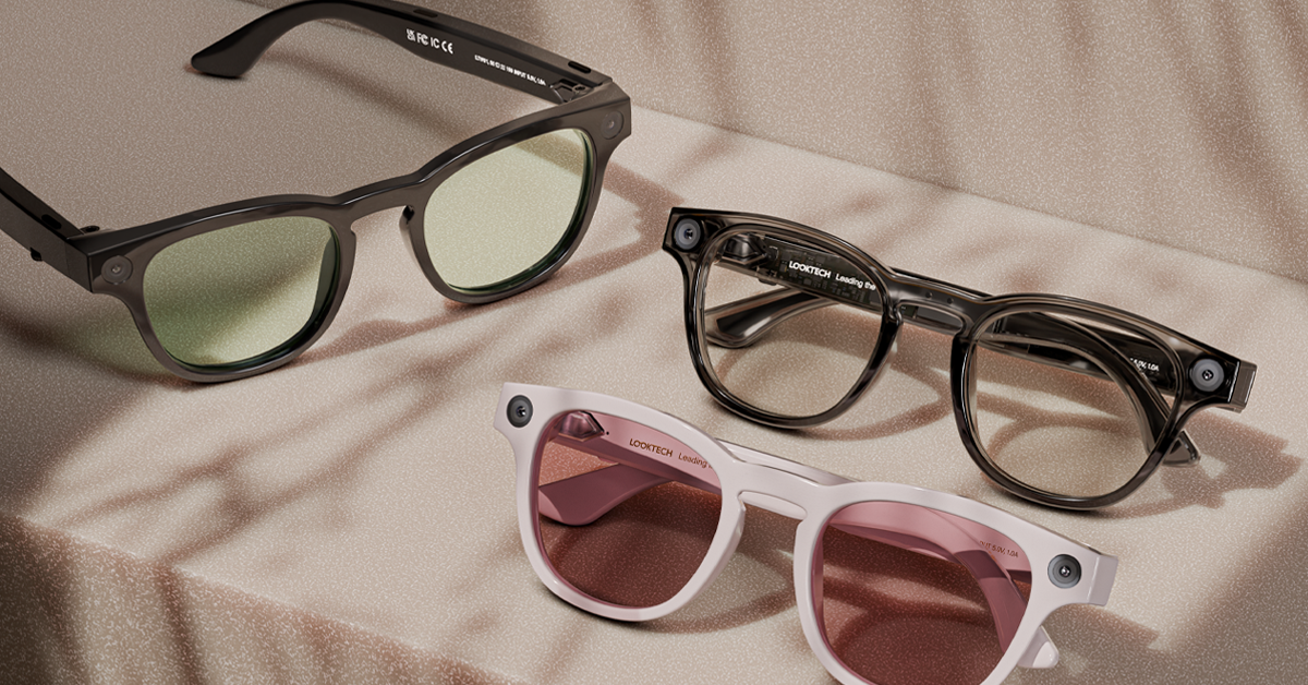 Looktech AI Glasses | Smart Glasses with Camera & GPT-5